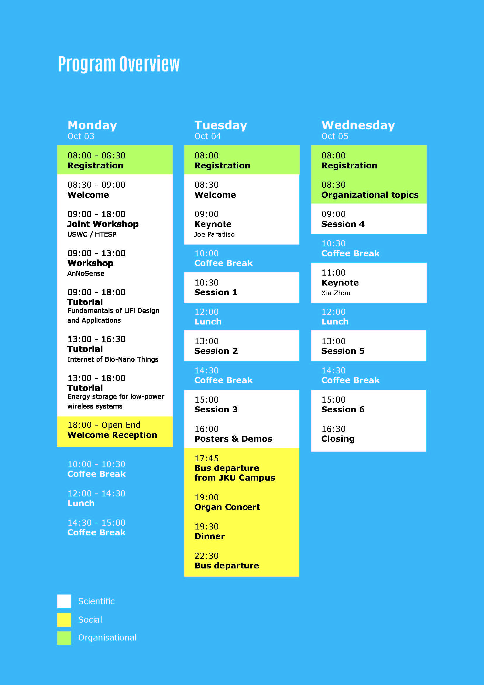Program – EWSN 2022 :: Linz, Austria